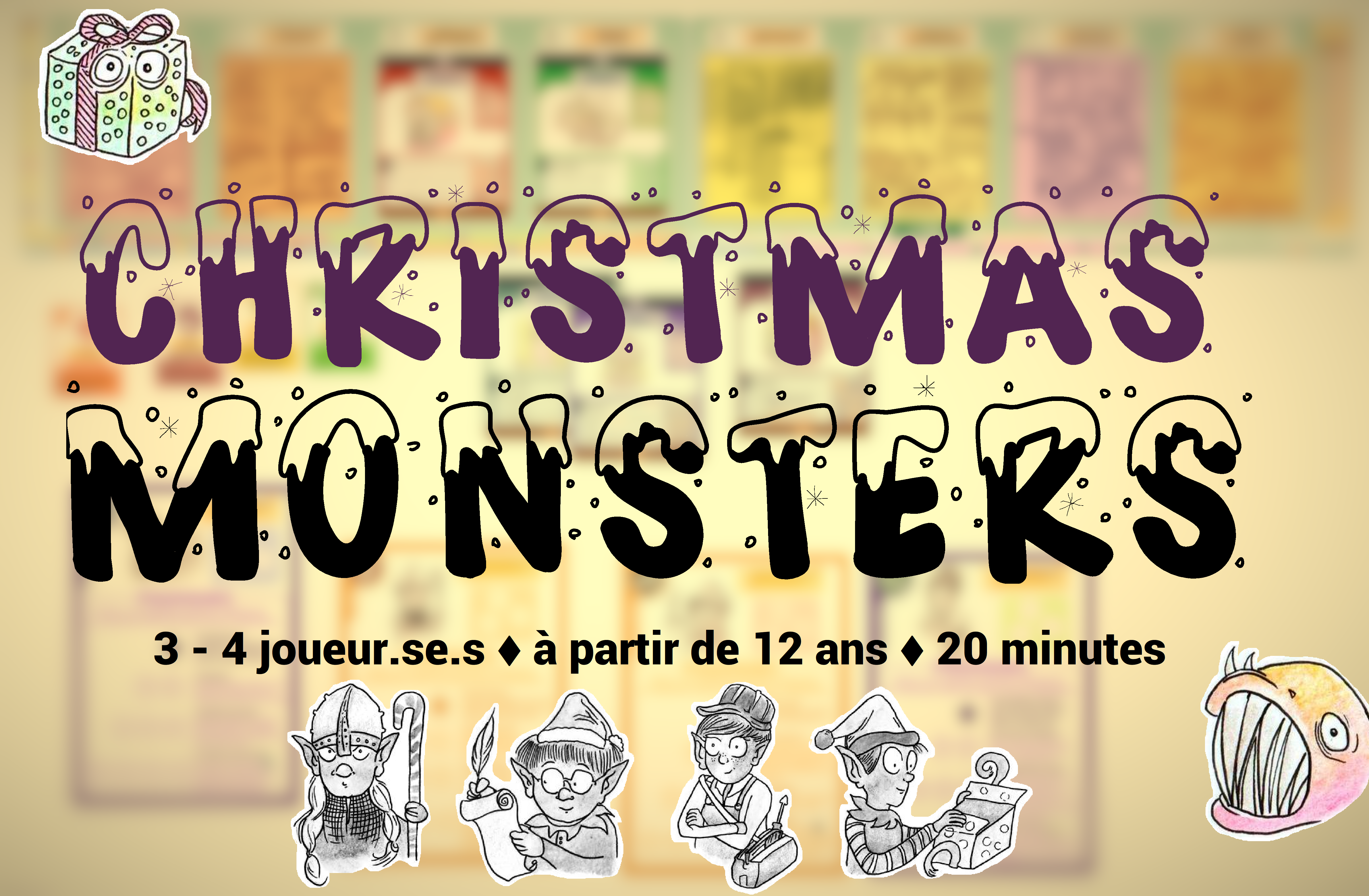 CHRISTMAS MONSTERS, un défi de Noël évolutif et coopératif – Vinca ...